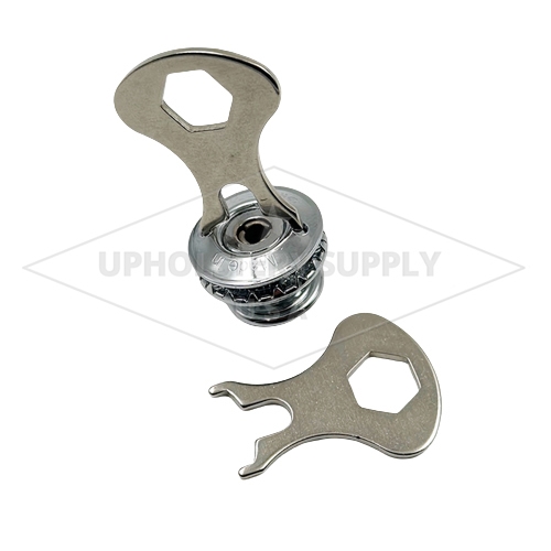German Chrome Large Head Tenax® Fasteners | Upholstery Supply USA